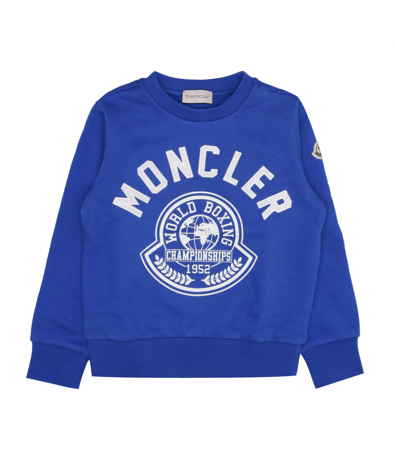 Moncler Junior Moncler Junior | Felpa Azzurro 8G000-02 | carmenboutique.it